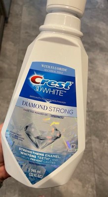 Crest 3d White Diamond Strong Wintermint Mouthwash - 1l : Target