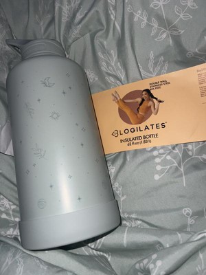 Blogilates 62oz Stainless Steel Water Bottle - Light Mint Green : Target