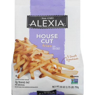 Alexia Frozen House Cut Fries - 28oz : Target