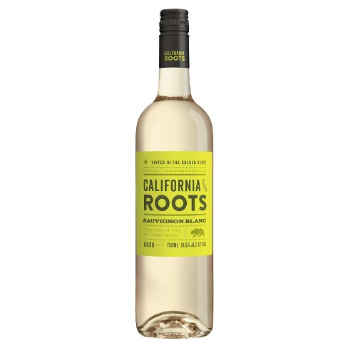 Sauvignon Blanc White Wine 750ml Bottle California Roots Target