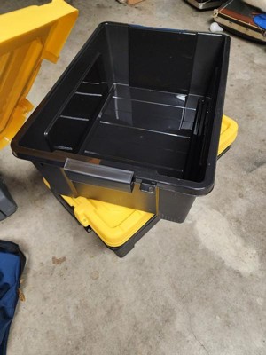 Iris 11.75gal 3pk Heavy Duty Plastic Utility Storage Bin For Garage And ...