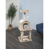 Go Pet Club 45" Classic Cat Tree Condo With Sisal Covered Posts F04 ...