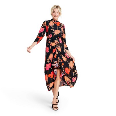 Long Sleeve Floral Dress : Target