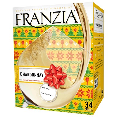 Franzia Chardonnay White Wine - 5l Box : Target