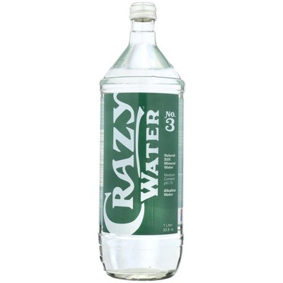 Crazy Water Water No 3 Still - Case Of 6 - 33.8 Fl Oz : Target