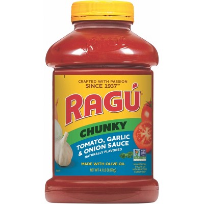 Ragu Chunky Tomato, Garlic & Onion Pasta Sauce - 45oz : Target