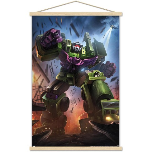 Trends International Hasbro Transformers - Devastator Magnetic Framed ...