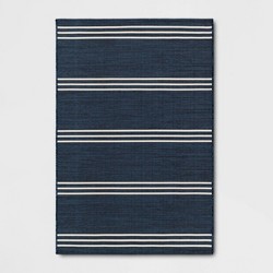 Outdoor Rug Worn Stripe- Threshold™ : Target