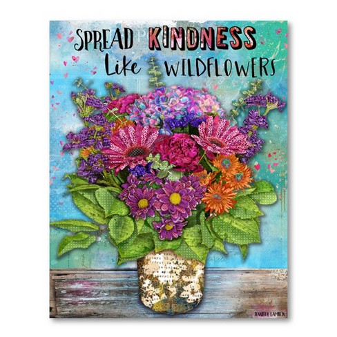 Courtside Market Spread Kindness Gallery-wrapped Canvas : Target