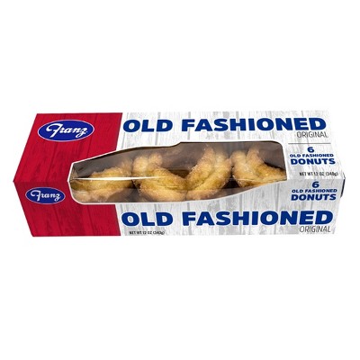 Franz Donuts Glazed Old Fashion Donut - 6ct/12oz : Target