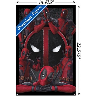 Trends International Marvel Deadpool Legacy - Collage Unframed Wall ...
