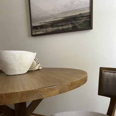 42" Litchfield Round Dining Table Light Brown - Threshold™ : Target