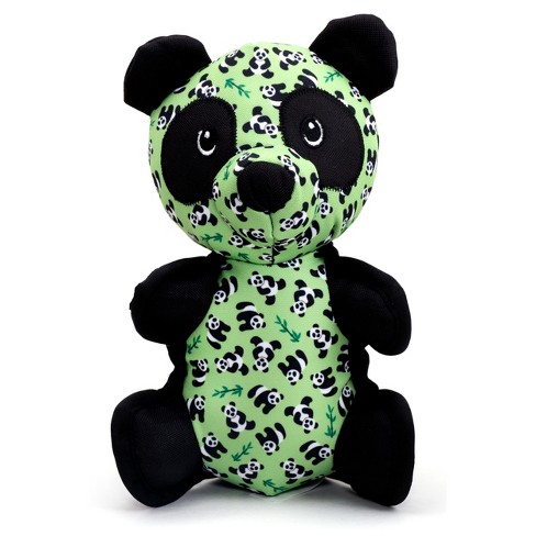 The Worthy Dog Tough Panda Dog Toy - Green - S : Target