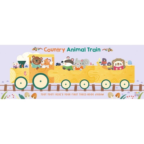 Animal Train - Country - By Little Genius Books (board Book) : Target