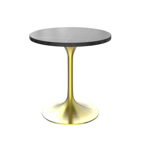Leisuremod Verve Mid-century Modern Table With A 48" Round Mdf Tabletop ...