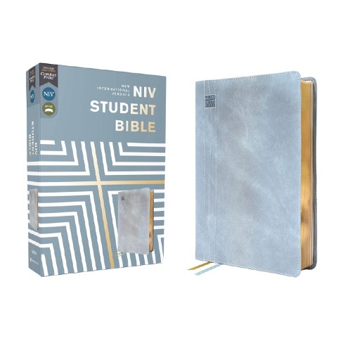 Niv, Student Bible, Leathersoft, Teal, Comfort Print - By Zondervan ...