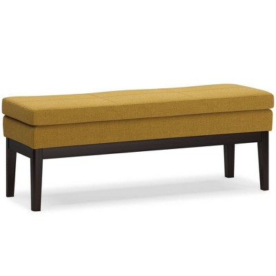 Lyndale Upholstered Modern Accent Bench Seafoam - Madison Park ...