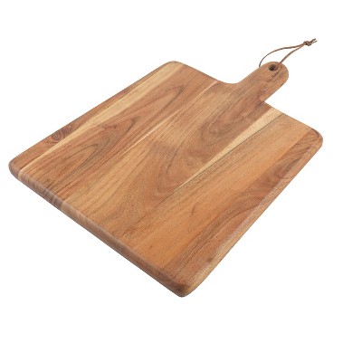 India Handicrafts Wide Rectangle Paddle With Handle Butcher Block ...