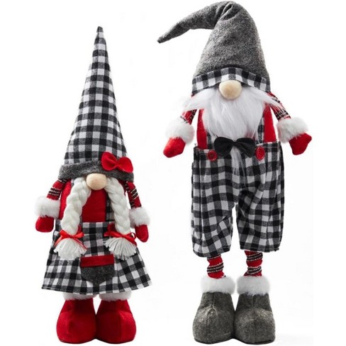 Long Leg Standing Gnome Couple(black Buffalo) 23in : Target