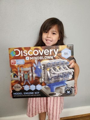 Discovery Kids Mindblown Toy Model Engine Kit : Target
