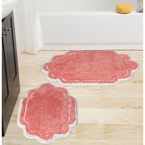 Coral bath rug set store