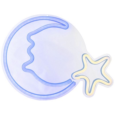 Northlight 15" Led Neon Style Rose Wall Sign : Target