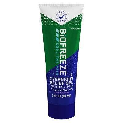 Biofreeze Muscle Pain Overnight Gel - 3oz : Target