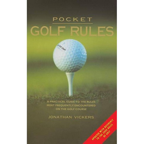 Pocket Golf Rules - By Jonathan Vickers (paperback) : Target