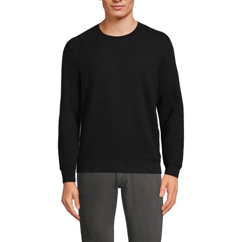 Lands' End Men's Tall Long Sleeve Serious Sweats Crew Sweatshirt ...
