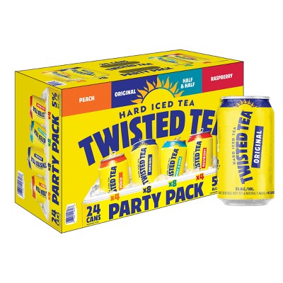 Twisted Tea Party Pack - 24pk/12 fl oz Cans : Target