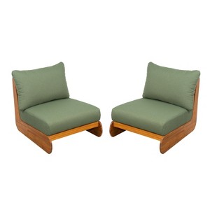 Christopher Knight Home Ansonia Mid-Century Modern Outdoor Acacia Wood ...