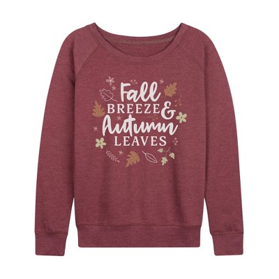 Women's - Instant Message - Fall Breeze Lightweight French Terry Wide ...