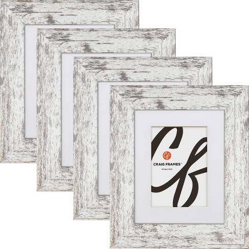 Craig Frames American Barn 10x13 Inch White Barnwood Picture Frame Set ...