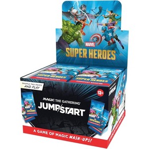 Magic: The Gathering Marvel Super Heroes Jumpstart Booster Box - 24 ...