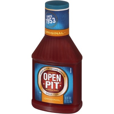 Open Pit Original Barbecue Sauce - 18oz : Target