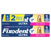 Fixodent Ultra Max Hold Dental Adhesive - 2.2oz/2pk : Target