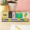 Paper Junkie Lemon Perpetual Flip Calendar For Office Desktop ...