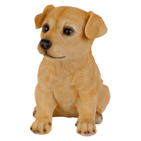 Design Toscano Golden Retriever Puppy Partner Collectible Dog Statue ...