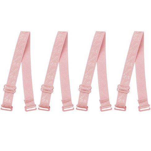 Allegra K Women's Stretchable Shoulder Bra Straps Adjustable Elastic ...