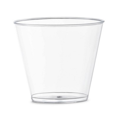 Smarty Had A Party 5 Oz. Crystal Clear Plastic Disposable Party Cups ...