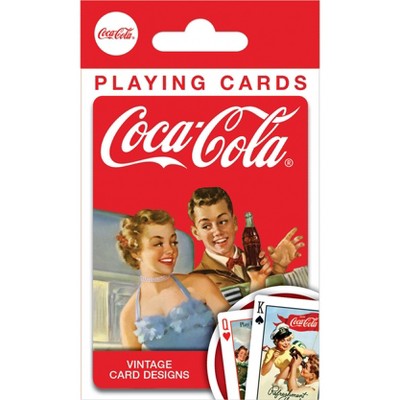 Masterpieces Officially Licensed Coca Cola Vintage Ads Playing Cards ...