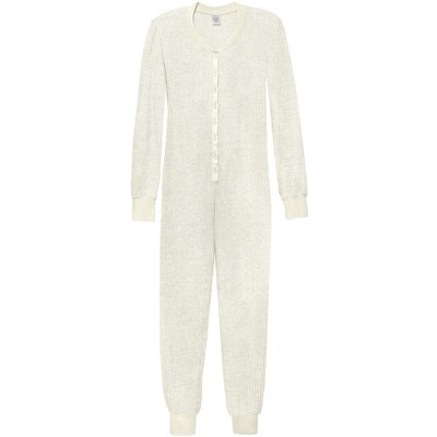 City Threads Usa-made Women's Thermal Soft & Cozy Union Suit | Oatmeal ...