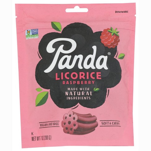 Panda Licorice Raspberry Licorice : Target