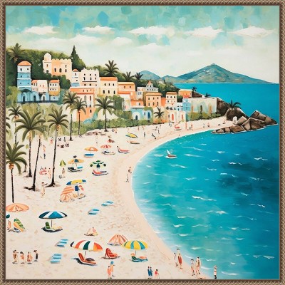 Amanti Art 30"x30" Botanical Radiance Iv By Lazar Studio Framed Canvas ...