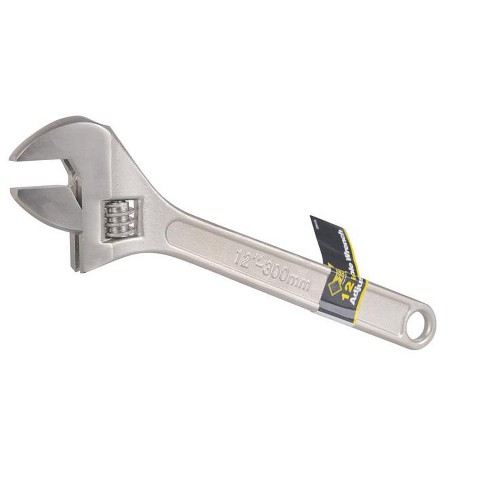 Steel Grip Adjustable Wrench 12 In. L 1 Pc : Target