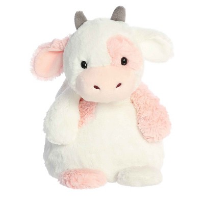 Aurora Mini Flopsie 8" Mini Moo Cow White Stuffed Animal : Target