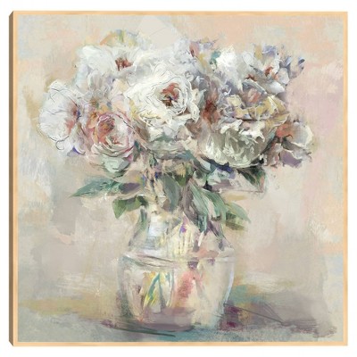 Masterpiece Art Gallery 30"x30" Elegant Bouquet Wall Art : Target