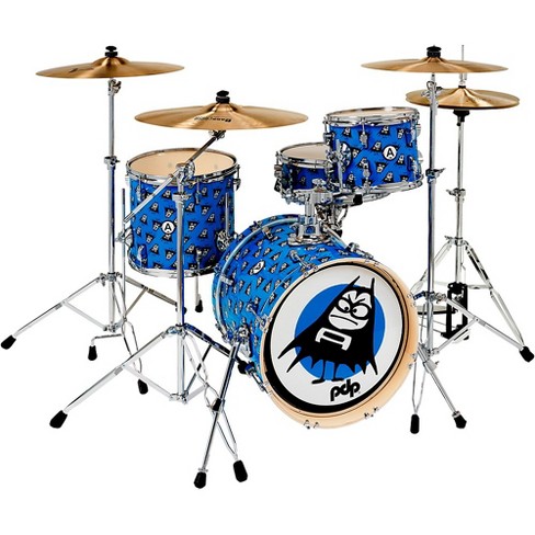 Blue Dw Drum Set