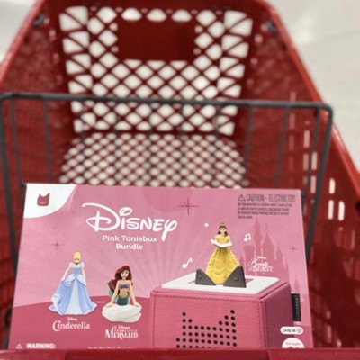 Tonies Disney Belle, Cinderella And Ariel Toniebox Audio Player Bundle ...