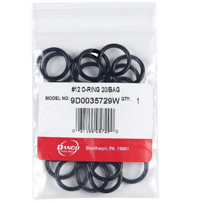 Danco 0.81 In. D X 0.62 In. D Rubber O-ring 20 Pk : Target